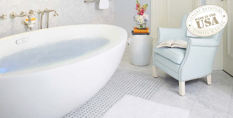 Luxury freestanding jetted bathtubs | Home spa experience | Made in U.S.A.
