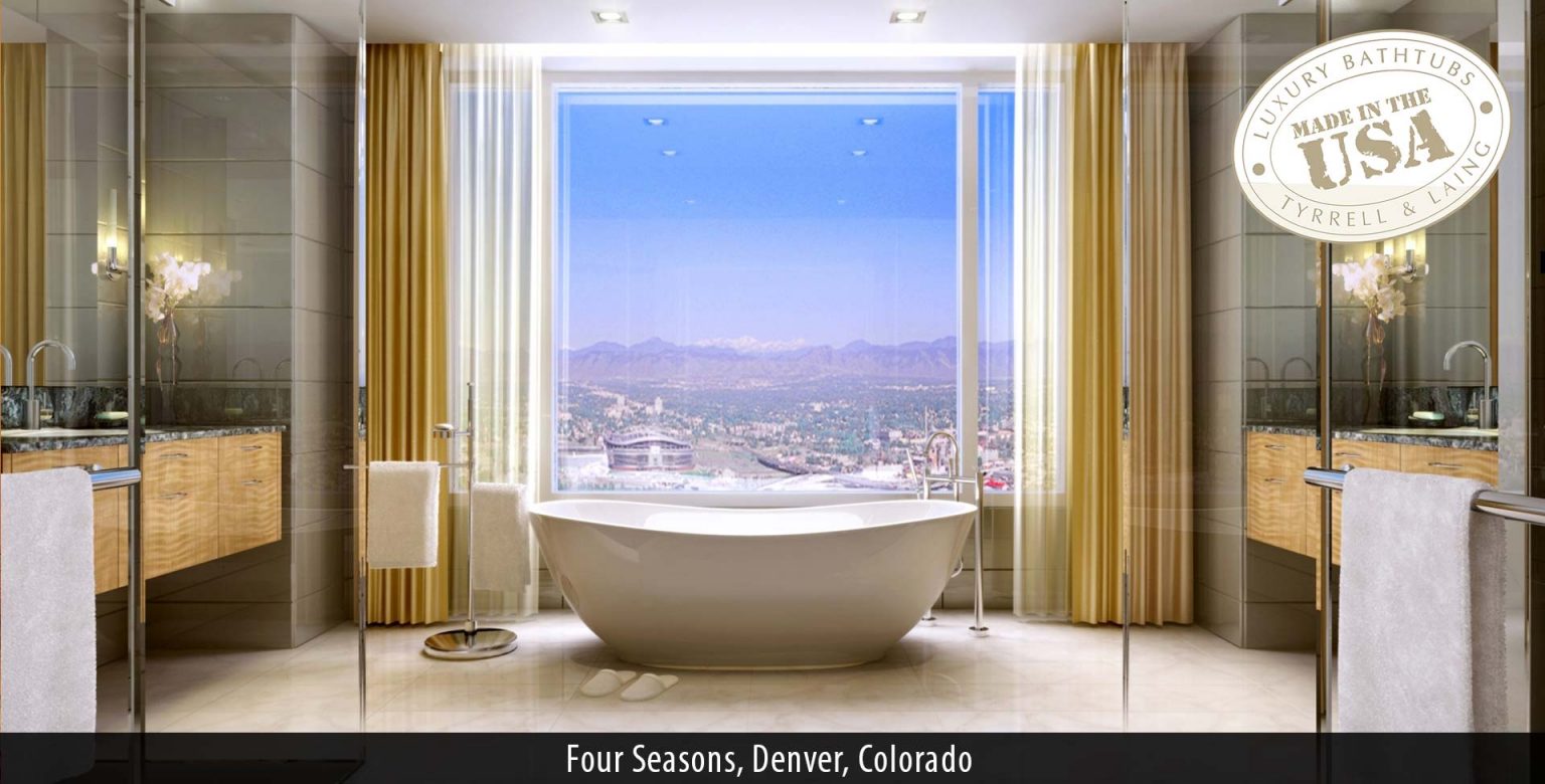 Slipper freestanding bathtub | Soaker tub for two | Award Winning Design